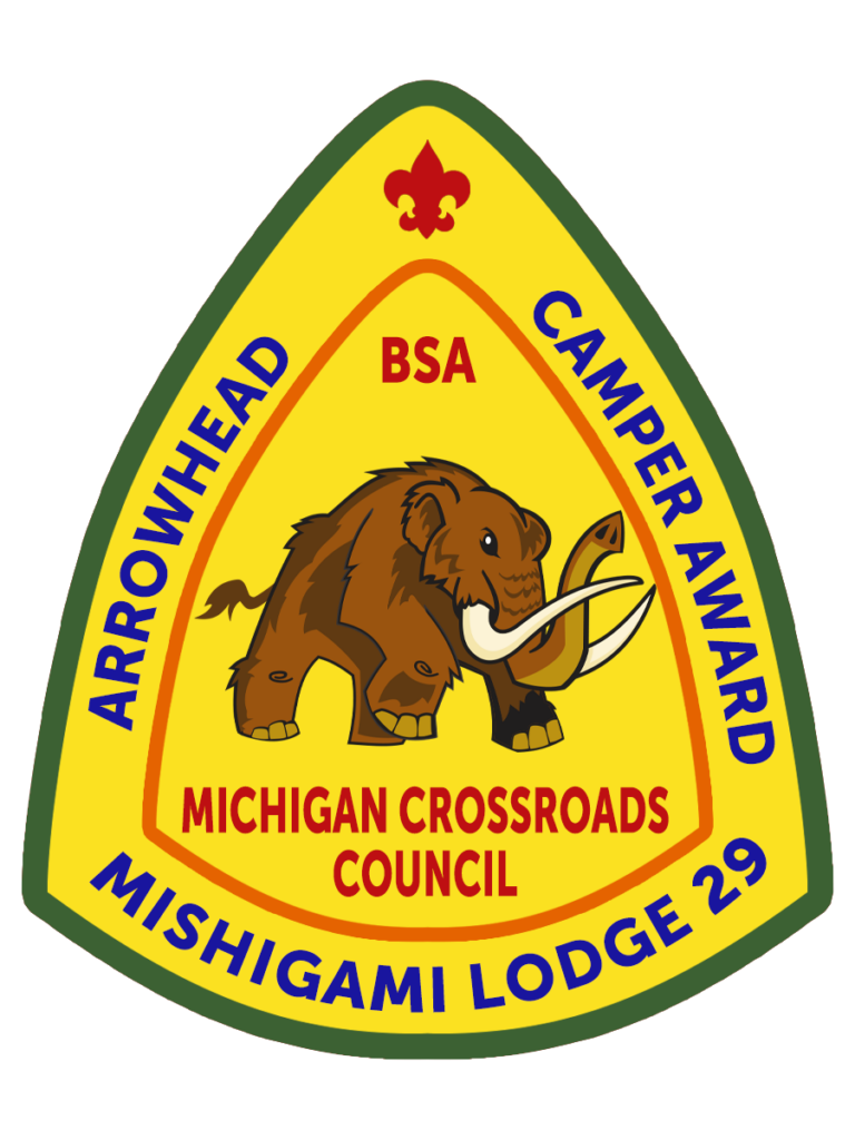 Webelos Scout Arrowhead Camping Award – Mishigami 29